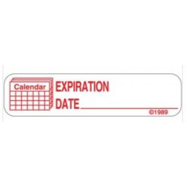 WARNING LABEL 1-9/16 X 3/8 EXPIRATION DATE