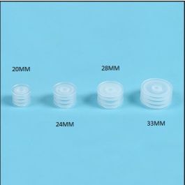 PRESS-IN BOTTLE ADAPTER PLUG 33MM 100/PACK