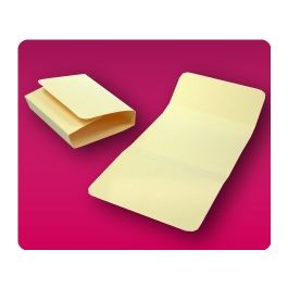 CALIFORNIA STYLE RX FILE FOLDER WITH GUSSET - 100/PK - MANILA