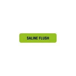 LABEL SALINE FLUSH
