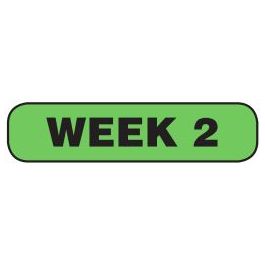 WARNING LABEL 1-9/16 X 3/8 - WEEK 2